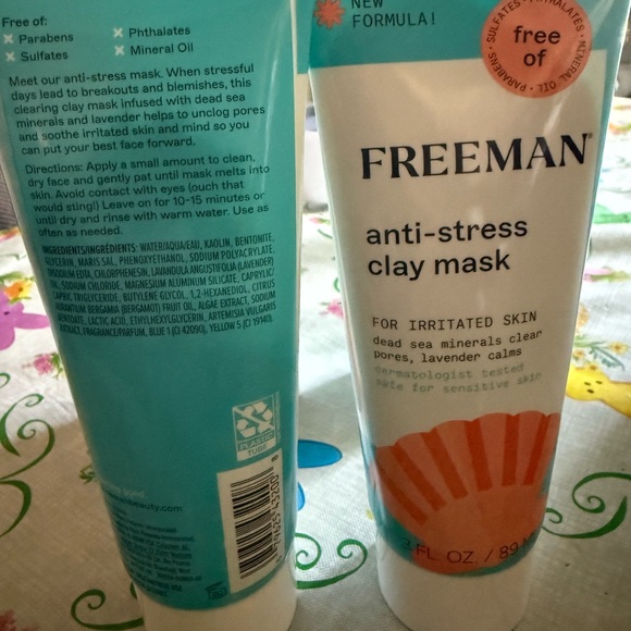 Skincare | Freeman Antistress Clay Mask | Poshmark